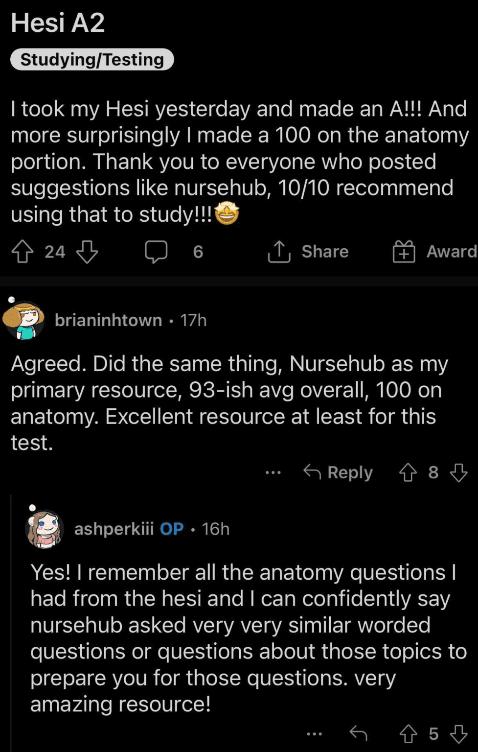 Learner Reviews for NurseHub